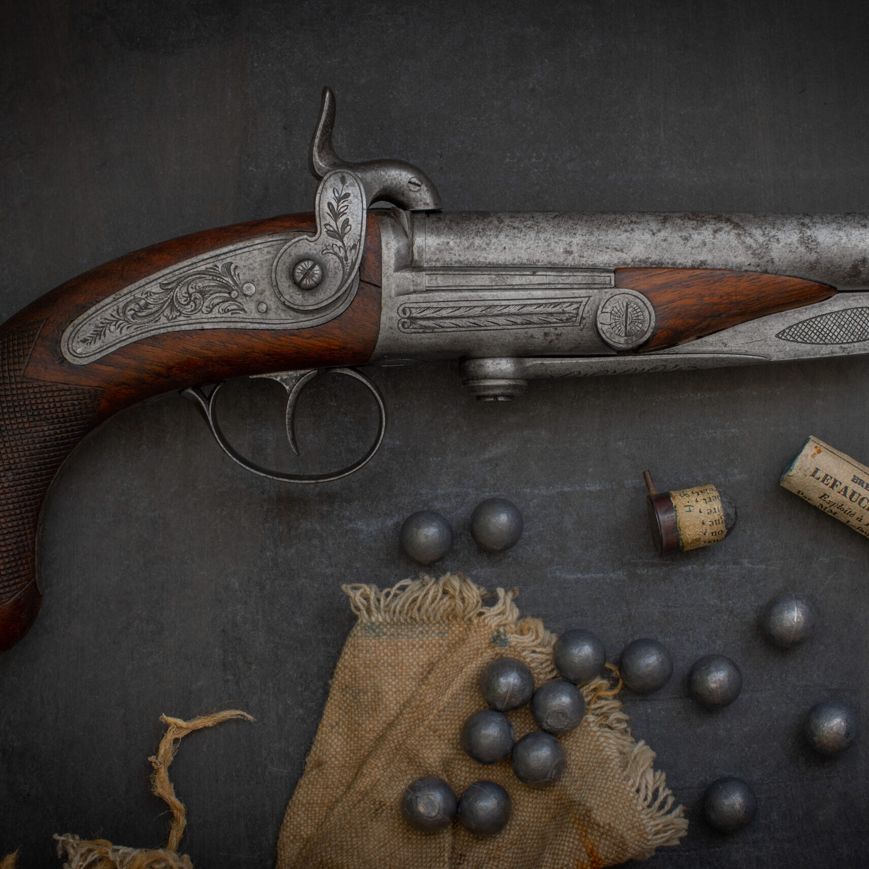 A Lefaucheux Pistol Chambered for Béringer Cartridges – The Lefaucheux ...