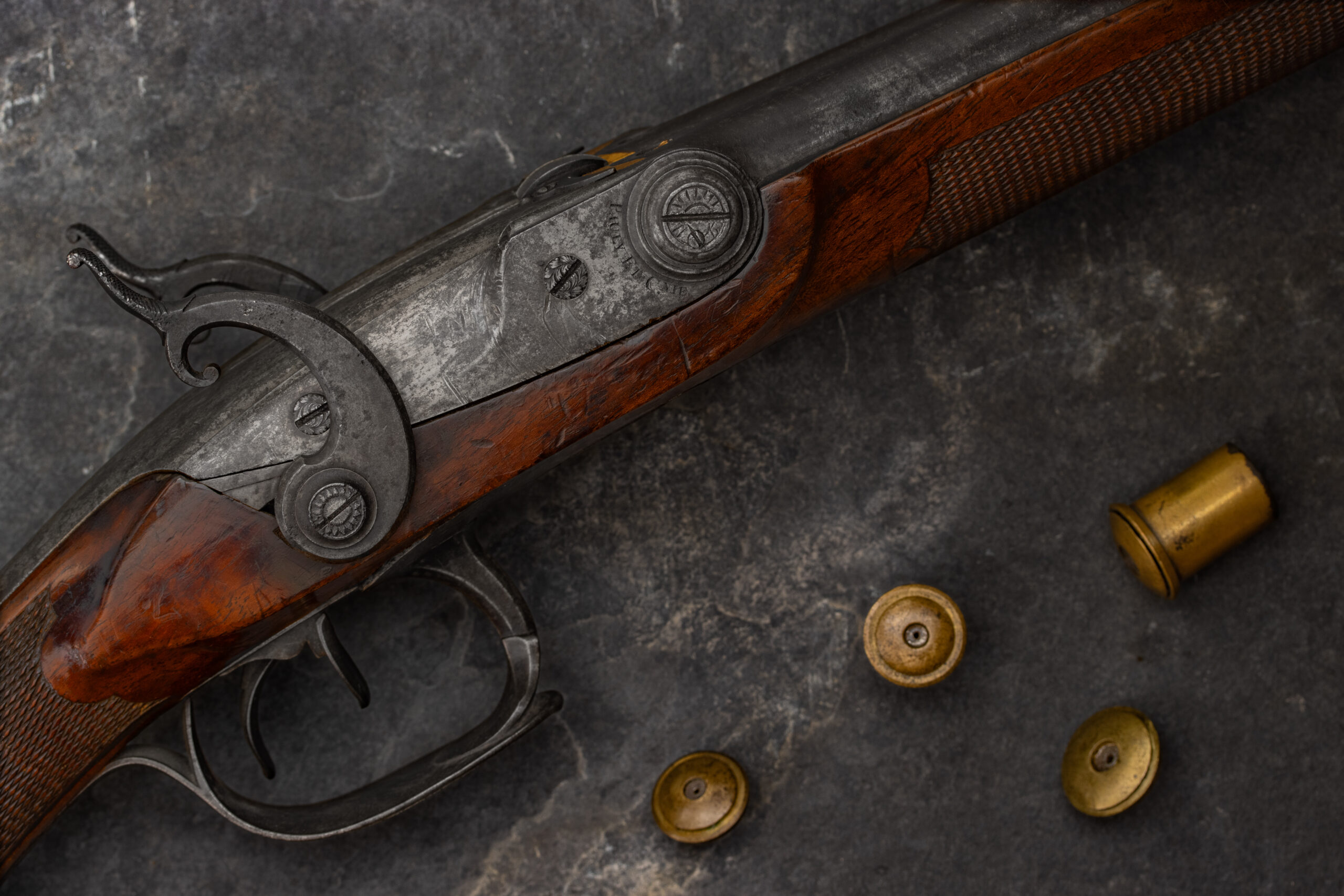 Early Pauly Firearm Marked ‘Pauly et Cnie’ – Pre-1814 Paris Manufacture ...