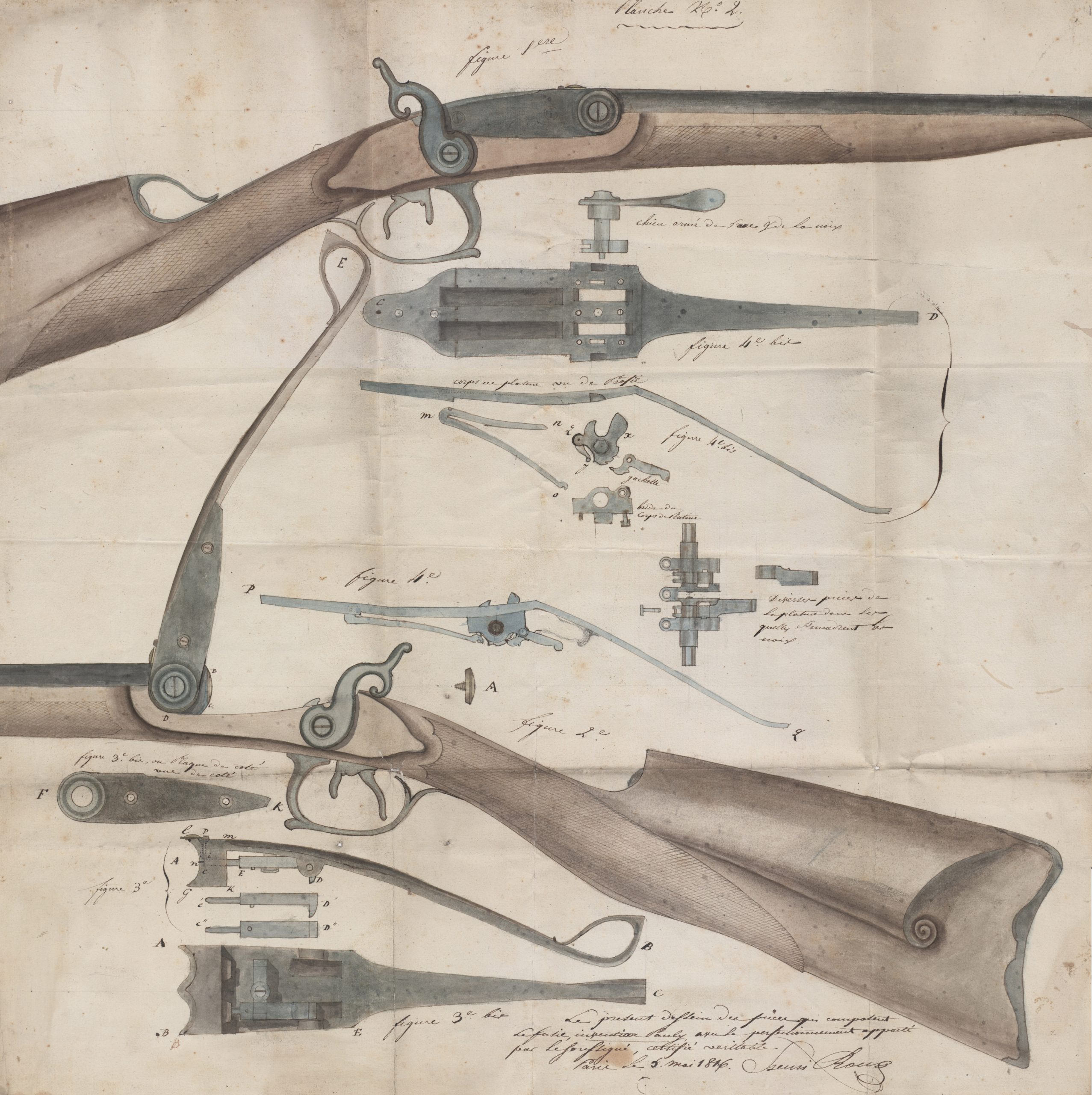 Henri Roux’s 1816 Patent: Improvements to Pauly’s Gun Design – The ...